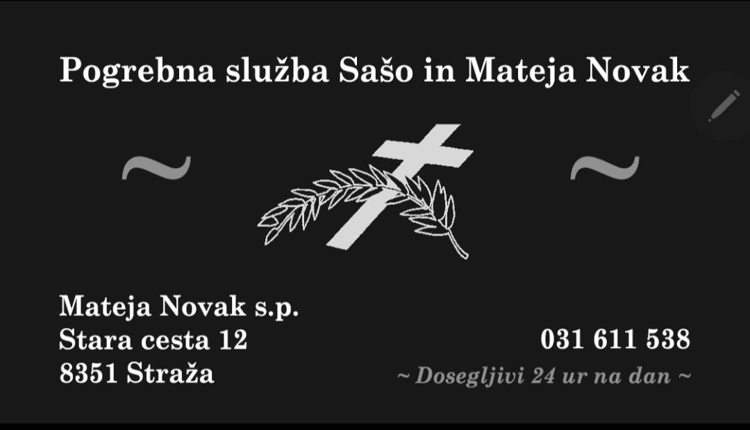 POGREBNA SLUŽBA MATEJA NOVAK S.P. - osmrtnice.si
